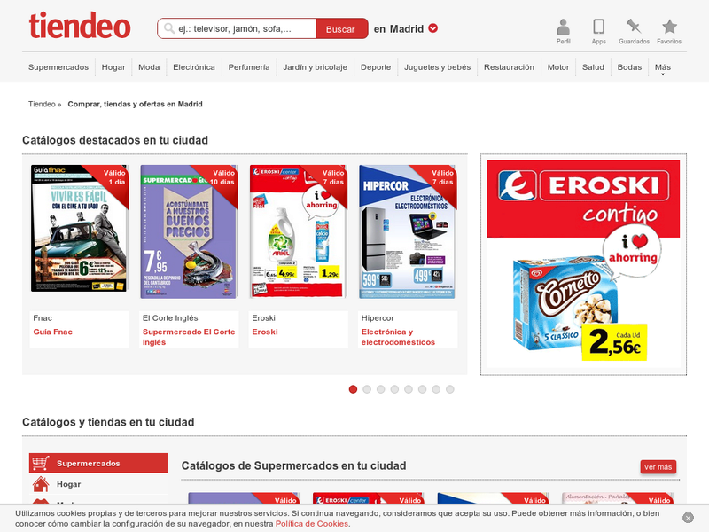 Tiendeo profile at Startupxplore